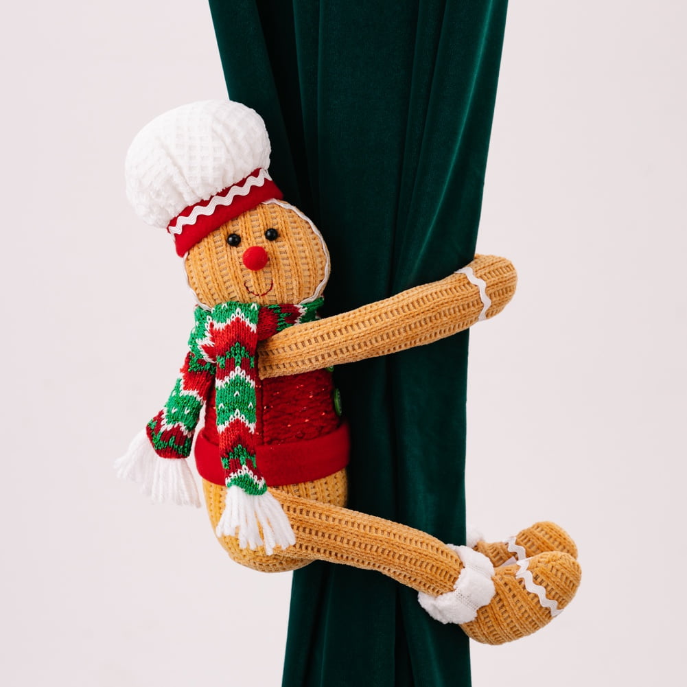 Gingerbread Man Christmas Tree Topper Decorations,Unique Funny Xmas ...