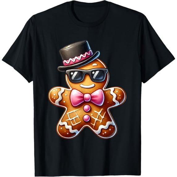 Gingerbread Man Cookie Pink Coquette Boy T-Shirt - Walmart.com