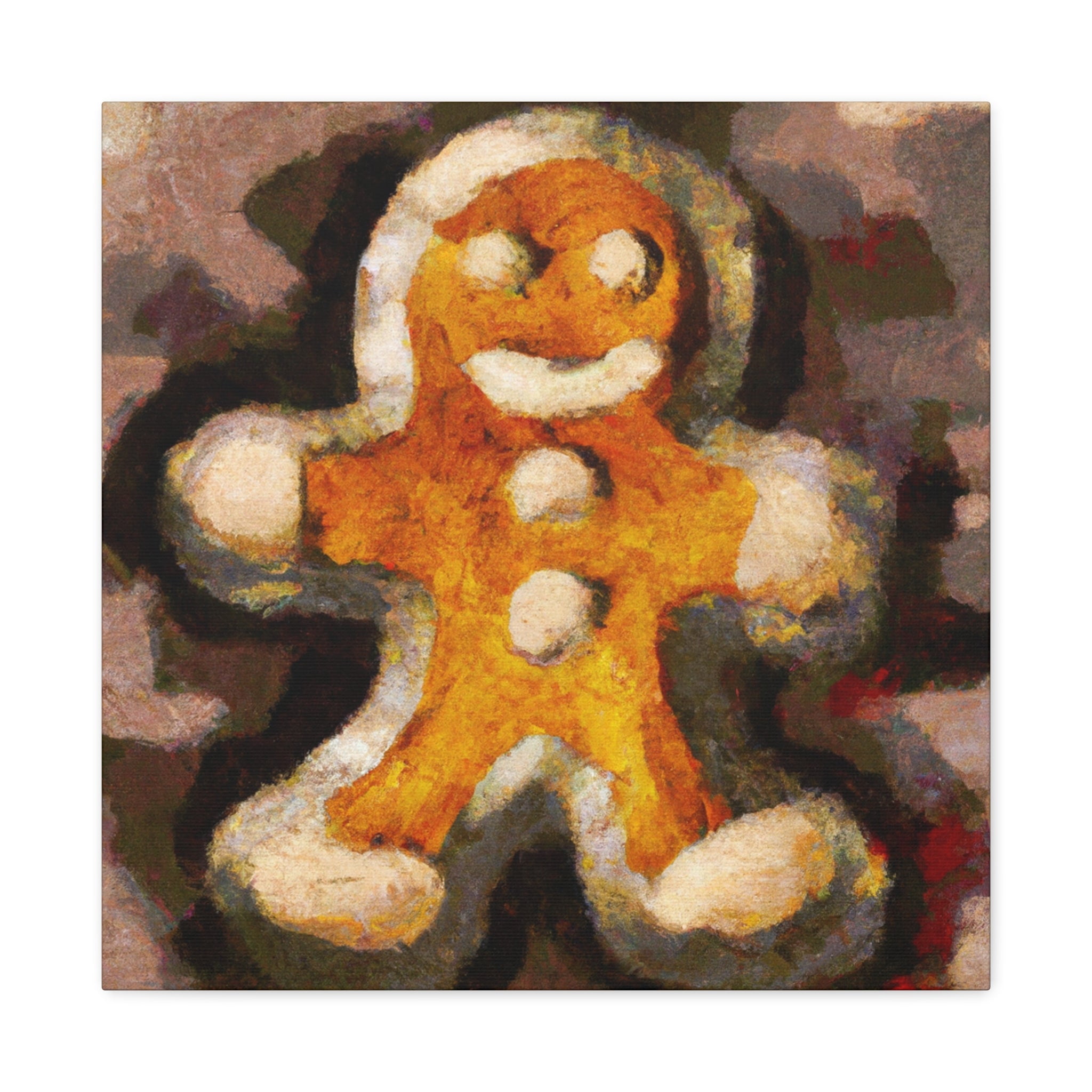 Gingerbread Man Deco - Canvas - Walmart.com