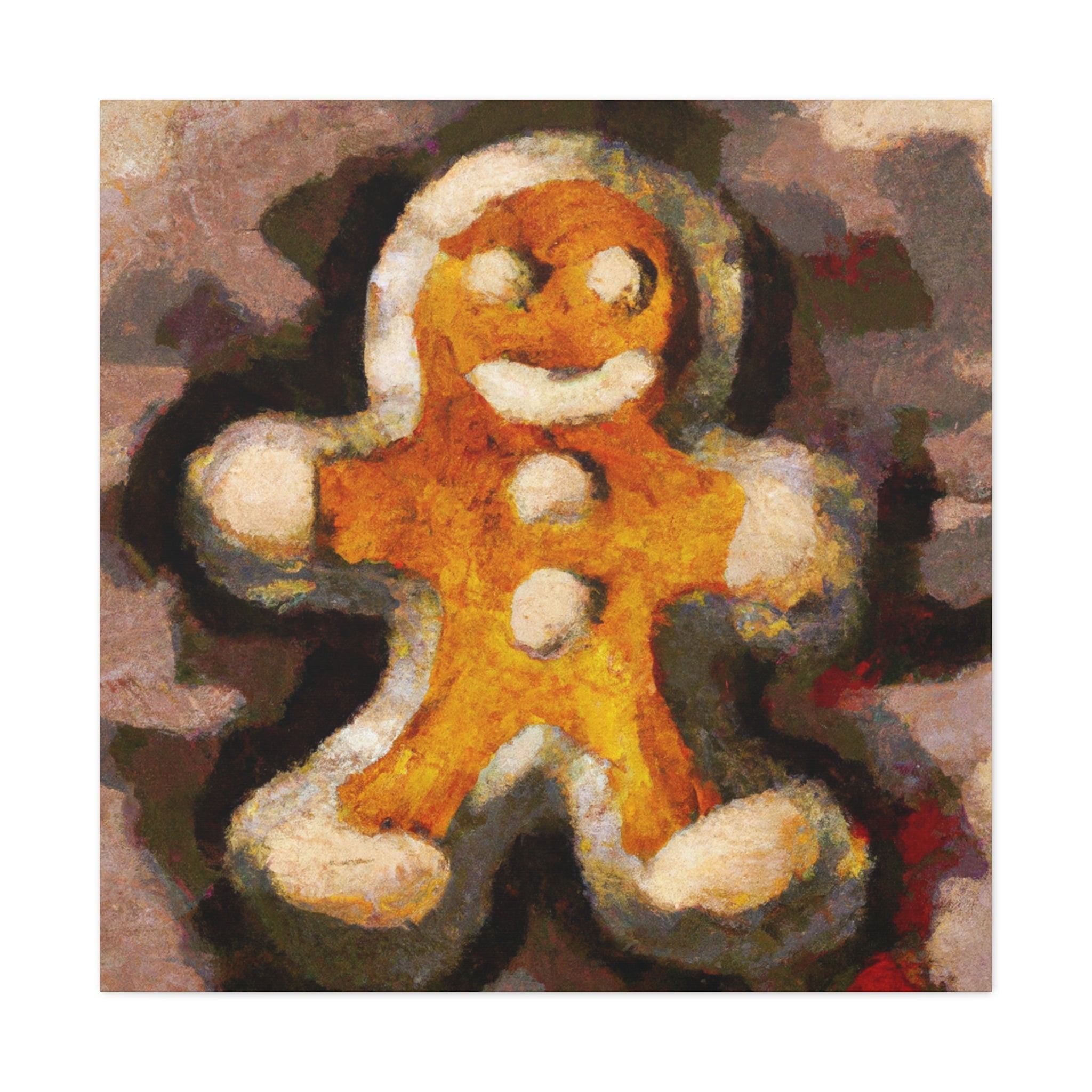 Gingerbread Man Deco - Canvas - Walmart.com
