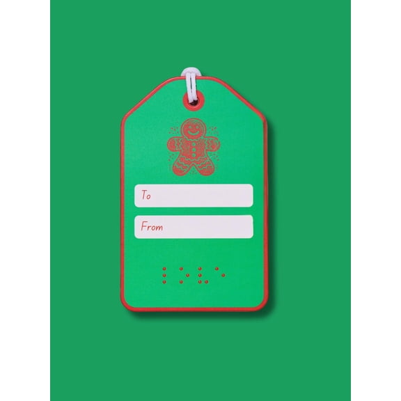 Gingerbread Man Gift Tags for Holiday Gifts