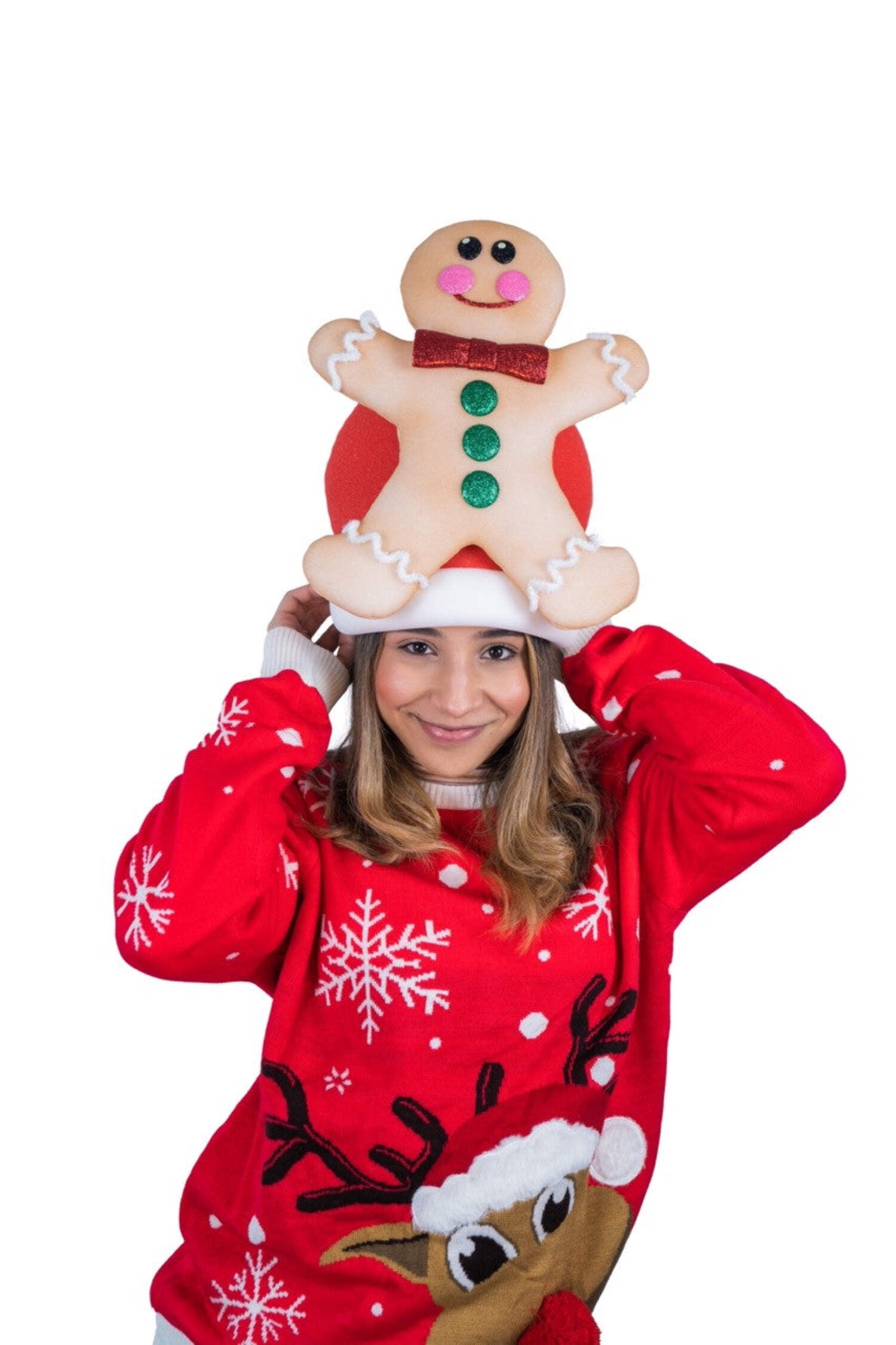 Gingerbread Man Hat - Ginger Bread Man Hat - Gingerbread Deco Hat ...