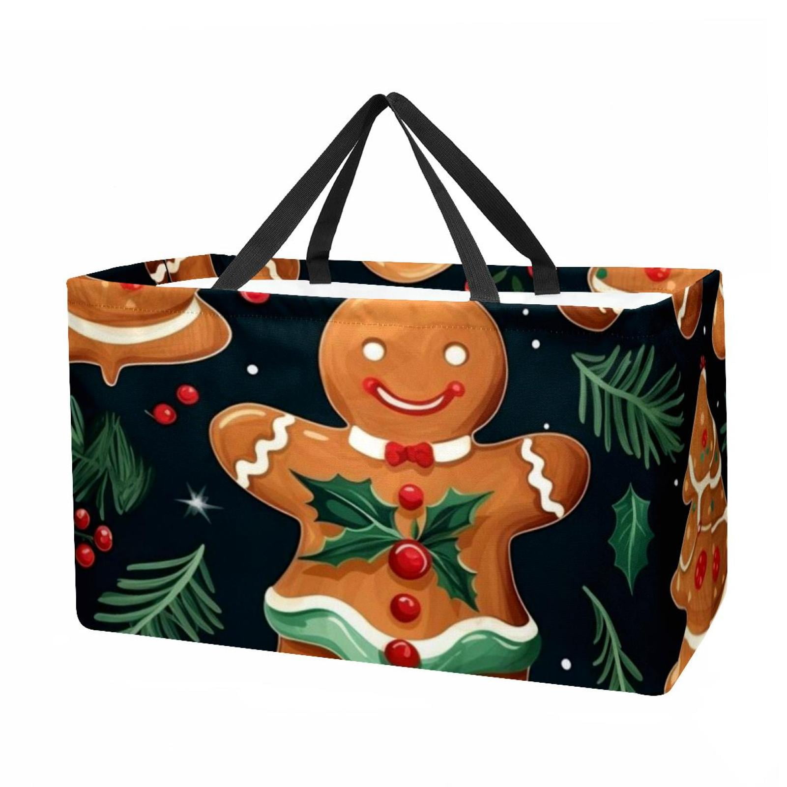 Gingerbread Man Large Foldable Oxford Cloth Storage Box Organizer ...