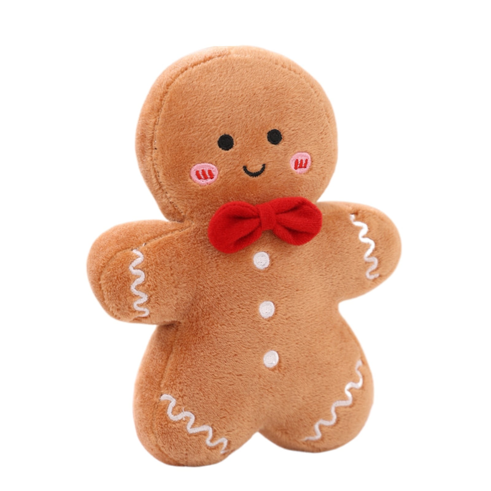 Gingerbread Man Pillow Christmas Decoration – Soft Gingerbread Plush ...