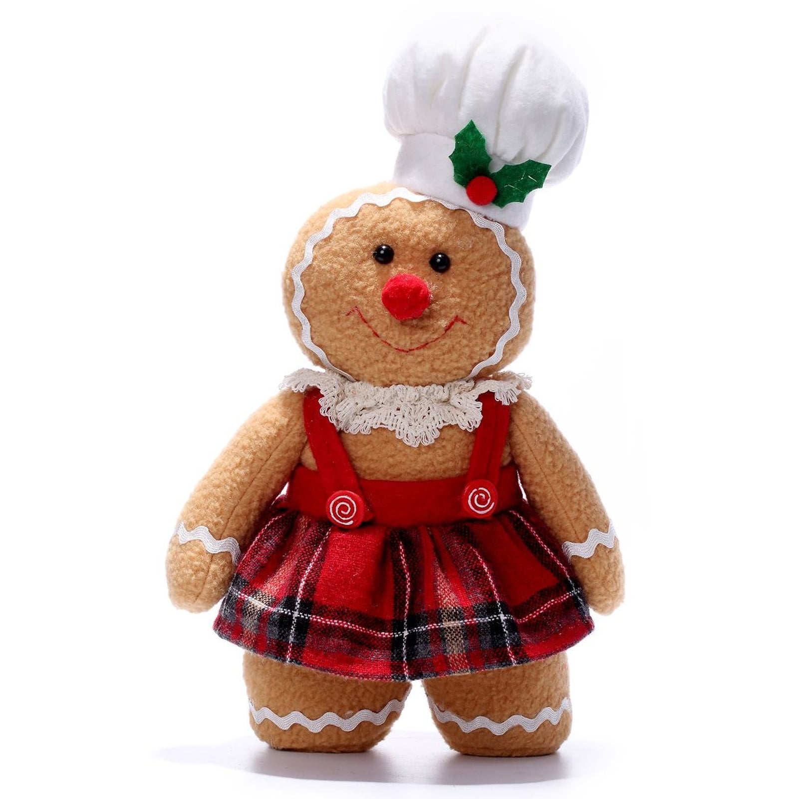 Gingerbread Man Plush Doll Adorable Create Atmosphere Festive Men Women ...