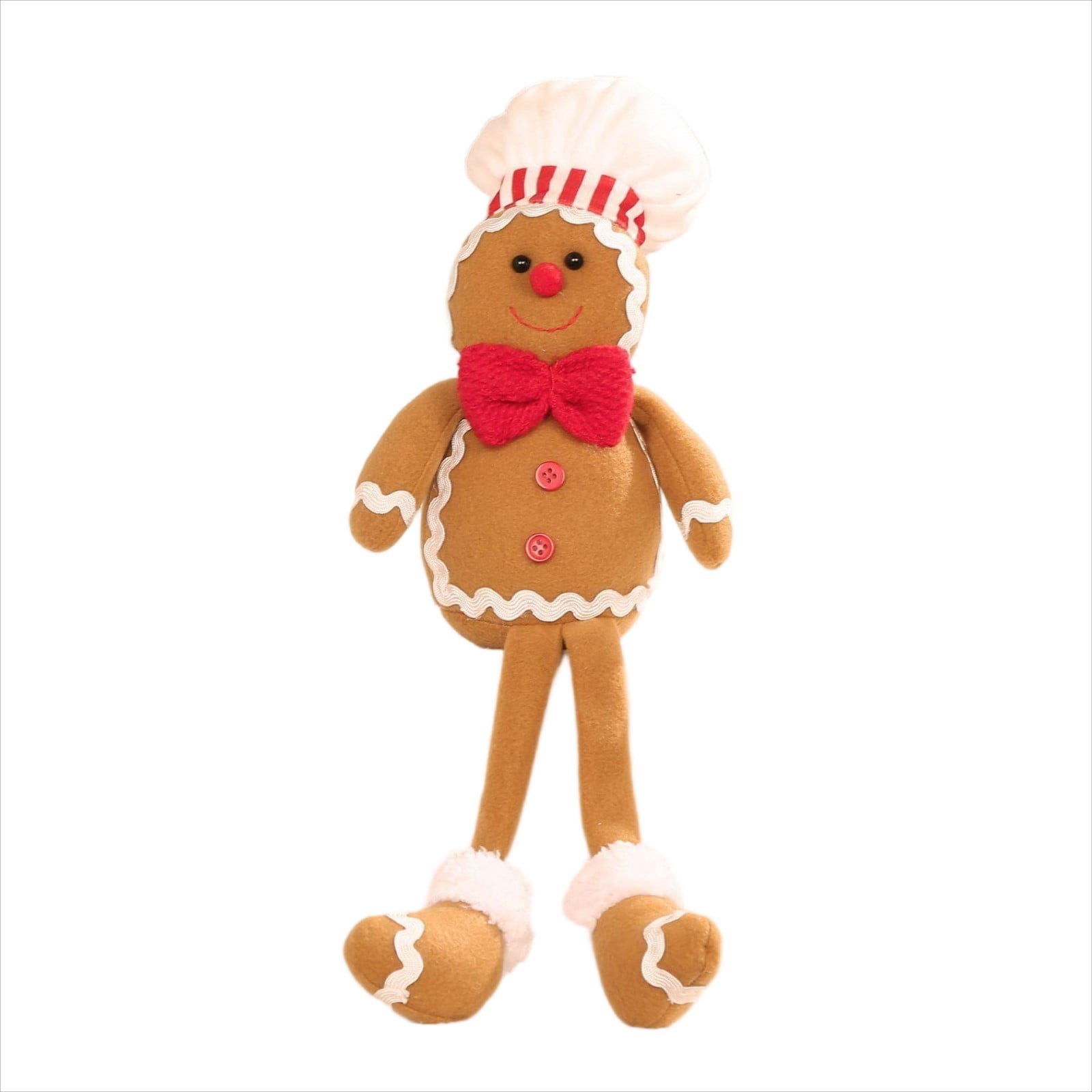 Gingerbread Man Plush Toy, Christmas Decorations Indoor, Gift for Kids ...