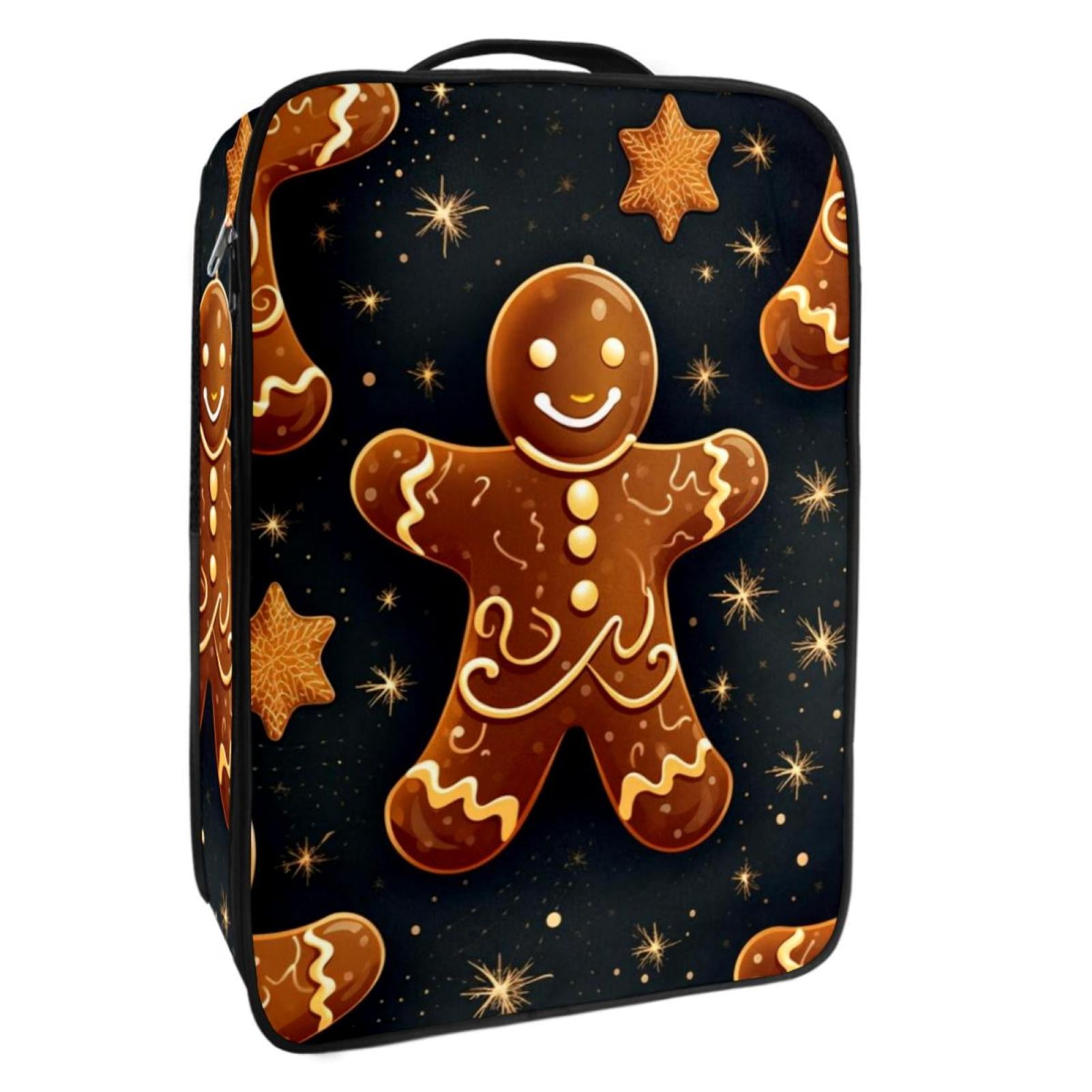 Gingerbread Man Polyester Shoe Box Organizer Storage Solution for ...