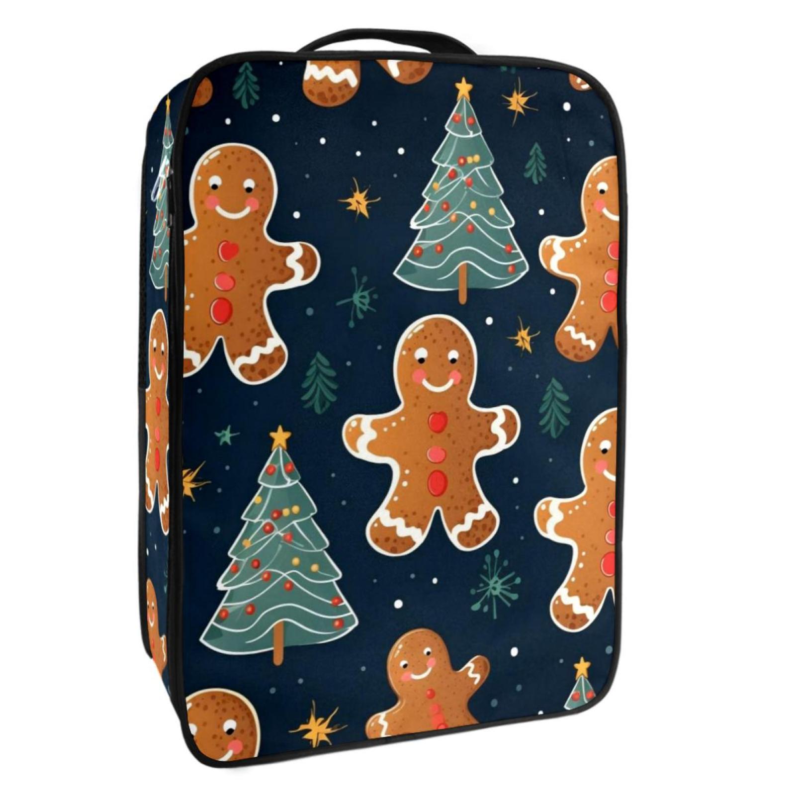 Gingerbread Man Polyester Shoe Box Organizer Storage Solution for ...