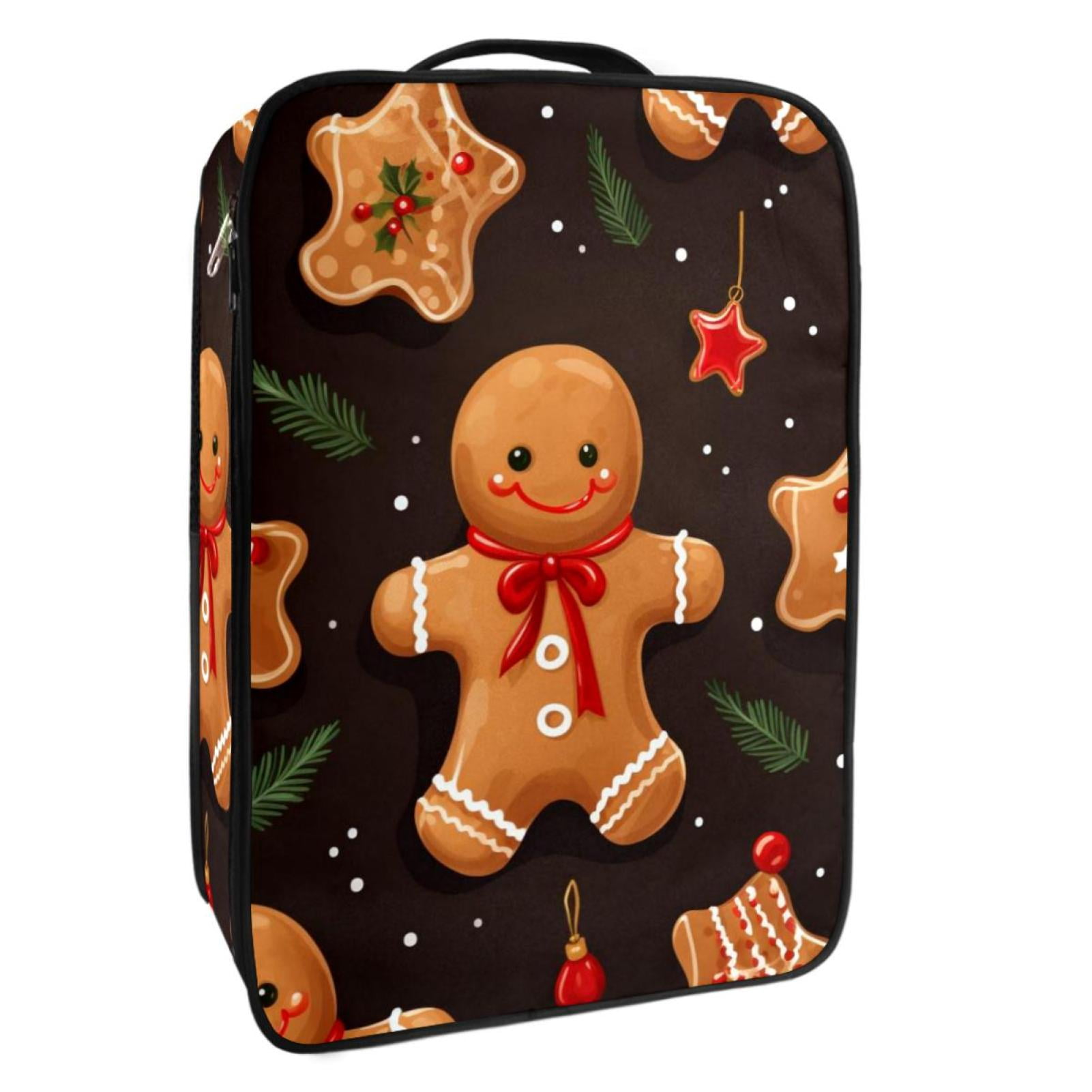 Gingerbread Man Polyester Shoe Boxes 23x31cm/9x12in - Organization and ...