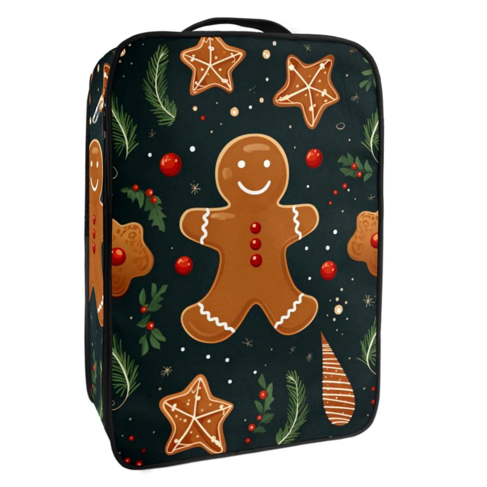 Gingerbread Man Polyester Shoe Boxes Organizer Container, 23x31cm ...