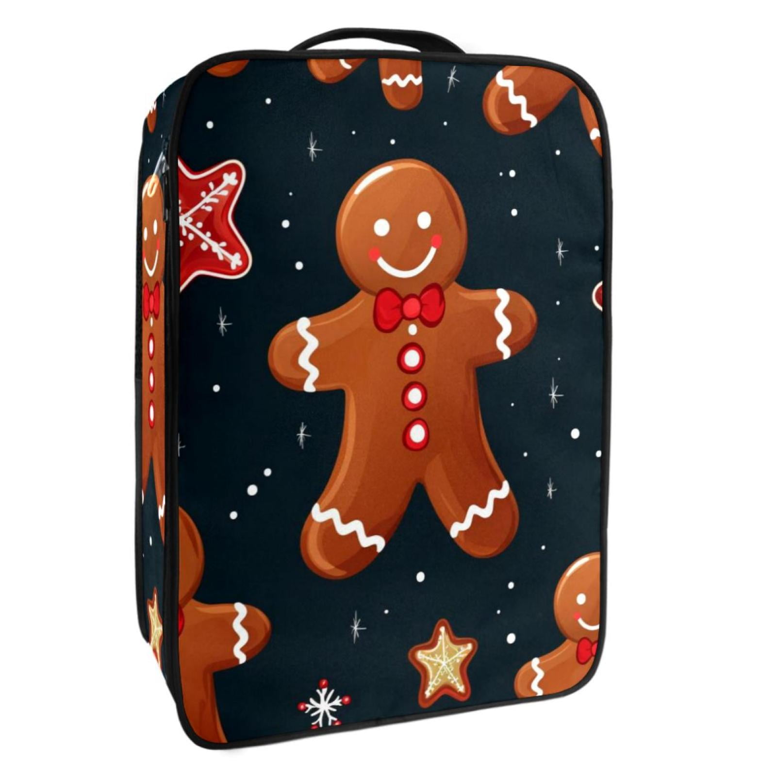 Gingerbread Man Polyester Shoe Boxes Organizer, Shoe Containers ...