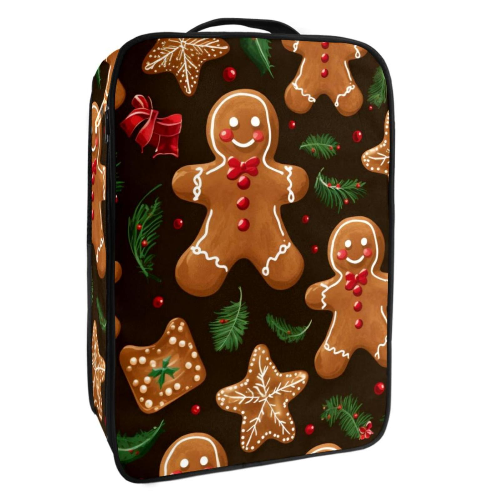 Gingerbread Man Polyester Shoe Boxes Organizer Storage Solution for ...