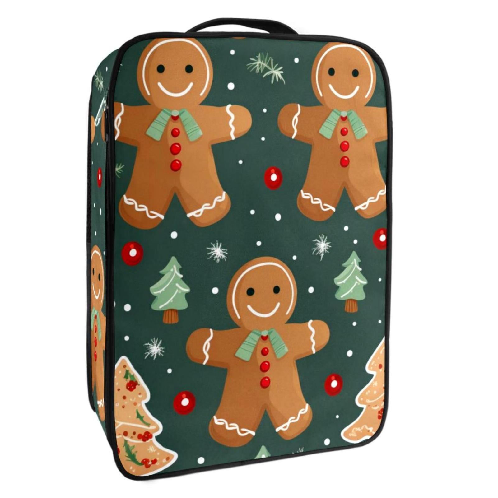 Gingerbread Man Polyester Shoe Boxes Storage Organizer Containers ...