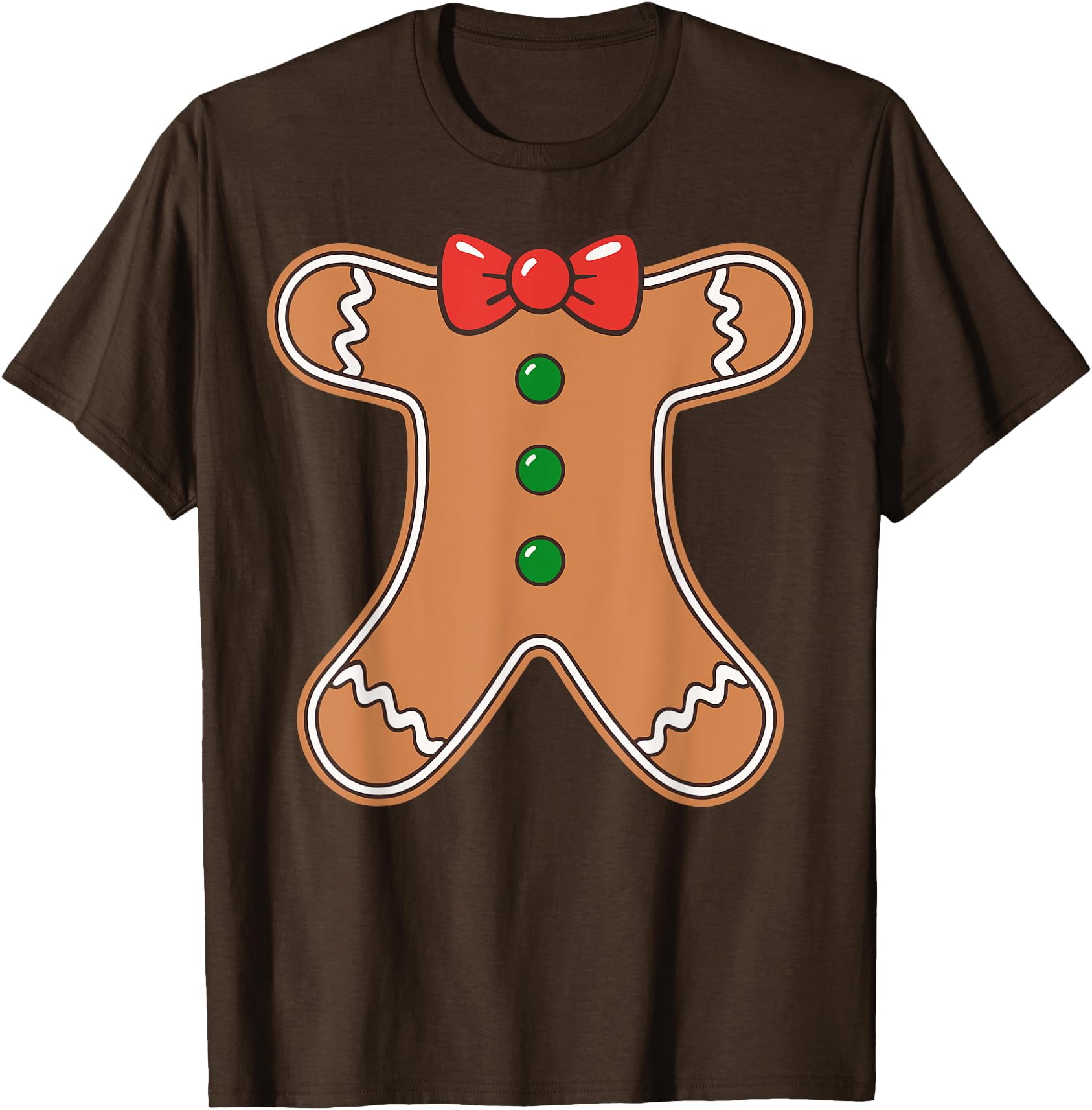 Gingerbread Man Shirt Men Women Cookie T-Shirt - Walmart.com