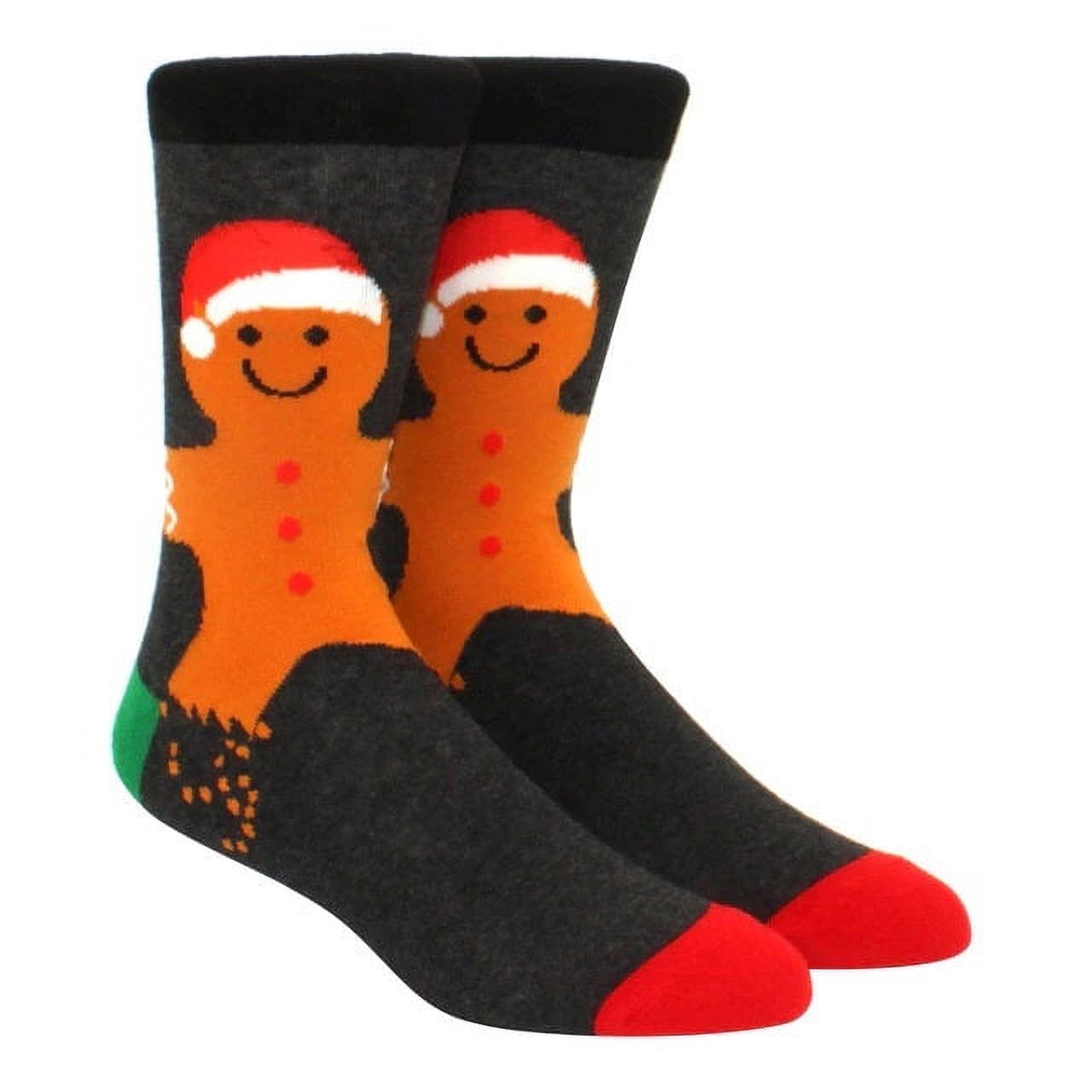 Mens Gingerbread Man Socks