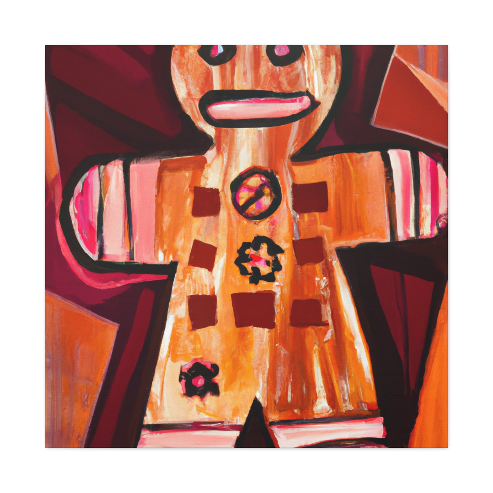 Gingerbread Man Splendor - Canvas - Walmart.com