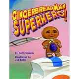 Dotti Enderle's Kids Christmas Gingerbread Man Superhero Hardcover Book ...