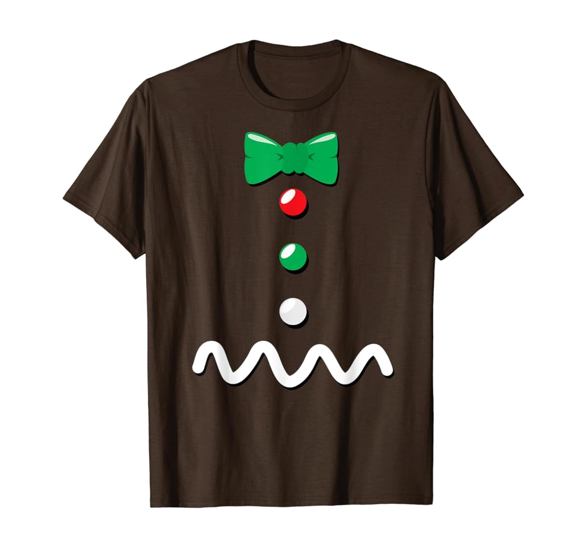 Gingerbread Man T-Shirt Costume Tee - Walmart.com