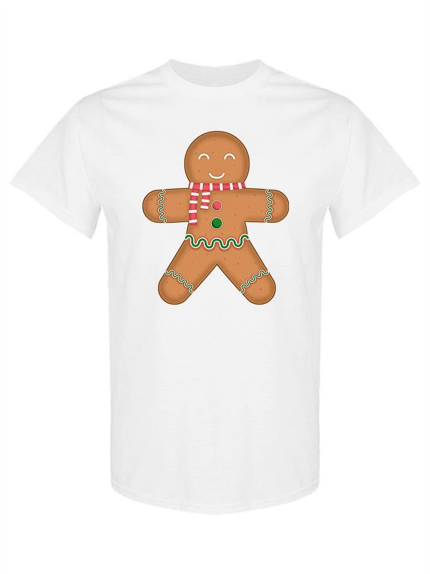 Gingerbread Man T-Shirt Women -SPIdeals Designs, Female Large - Walmart.com
