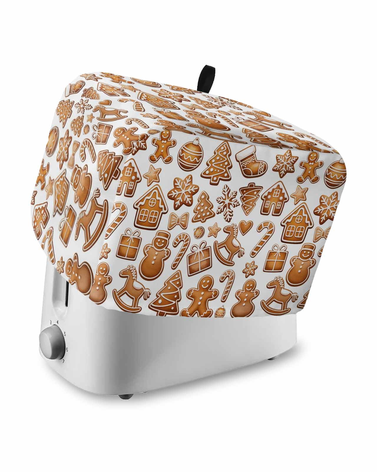 Gingerbread Man Toaster Cover 4 Slice, Large Kitchen Appliance Covers ...