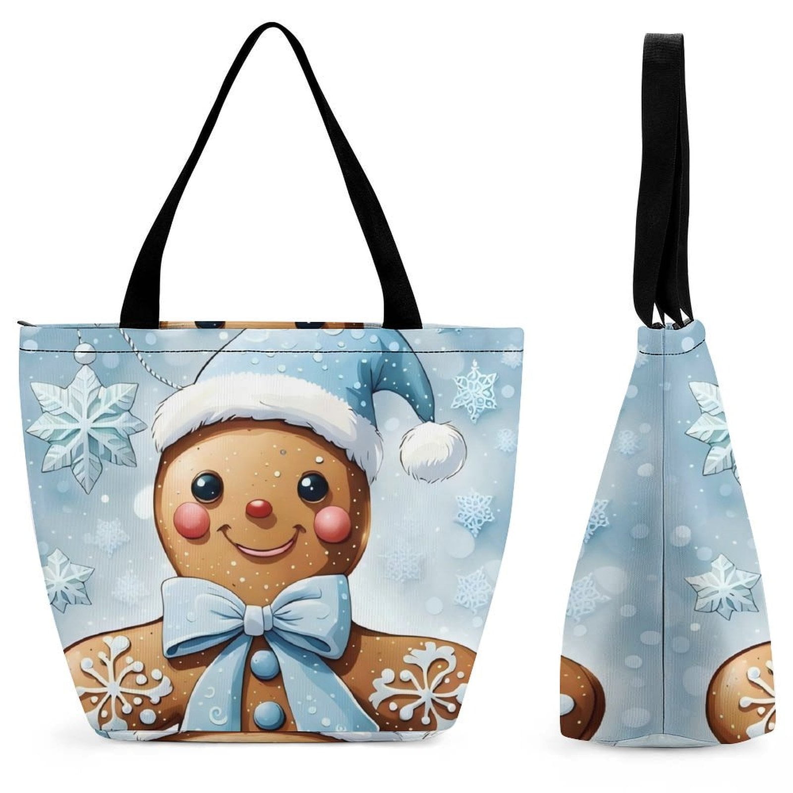 Gingerbread Man Women's handbag shopping bag with handles - Walmart.com