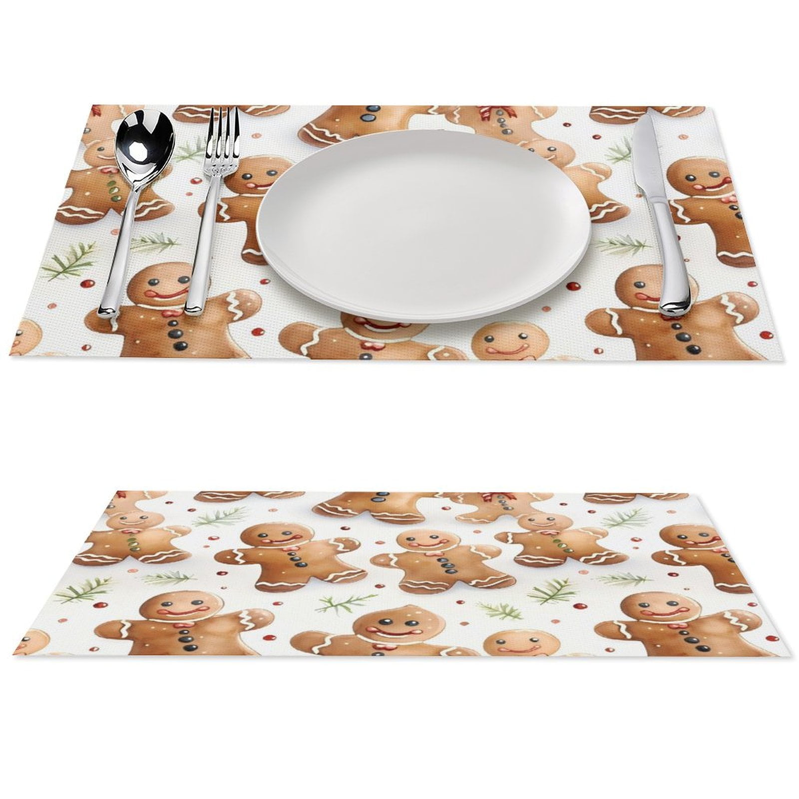 Gingerbread Man kids plastic waterproof placemat 1 PCS - Walmart.com