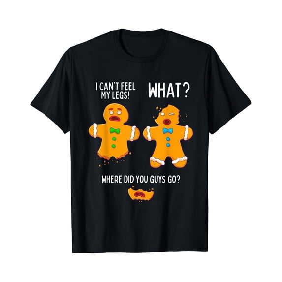 Gingerbread Men Cookie Man Baking T-Shirt Tshirt All Size S-5XL ...