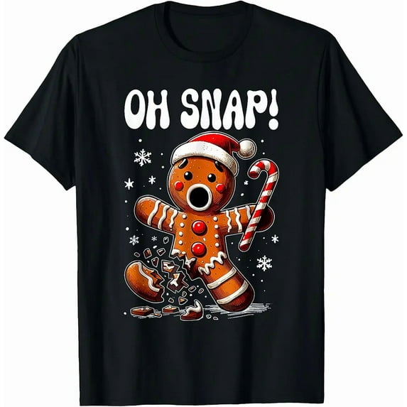 Funny Gingerbread Oh Snap Cookie Outfit Cute Holiday Pajama Winter ...
