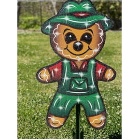 Gingerbread Yard Decor