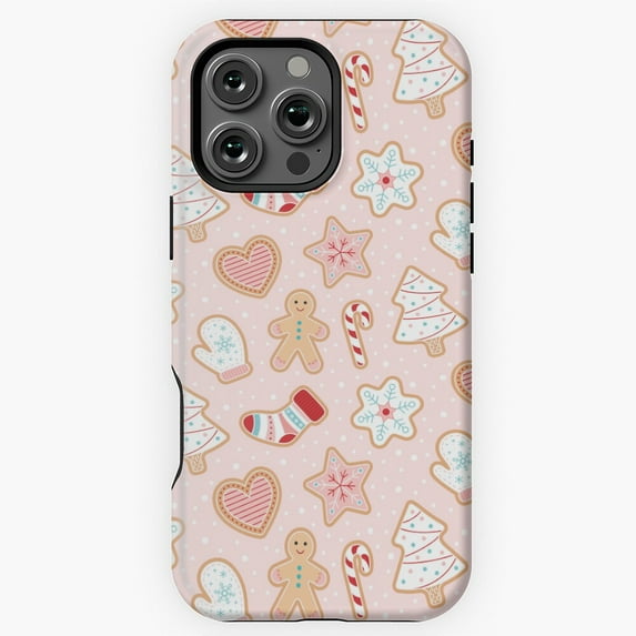 Gingerbread Pastel Art Phone Case for iPhone 11 12 13 14 15 16 17 Pro ...