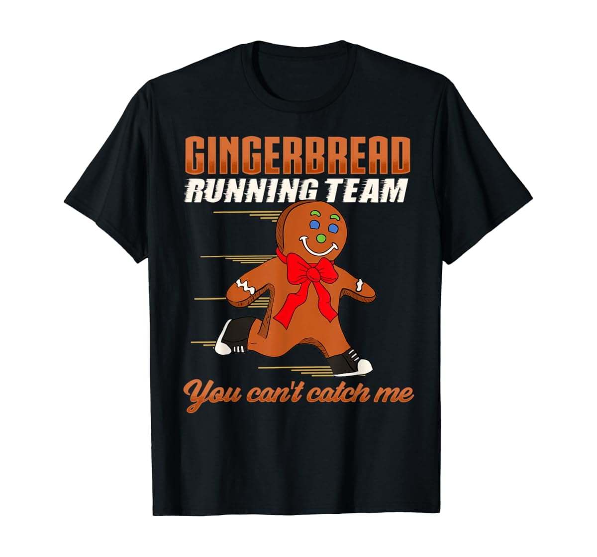 Gingerbread Running Team Shirt Cookie Tshirt T-Shirt - Walmart.com
