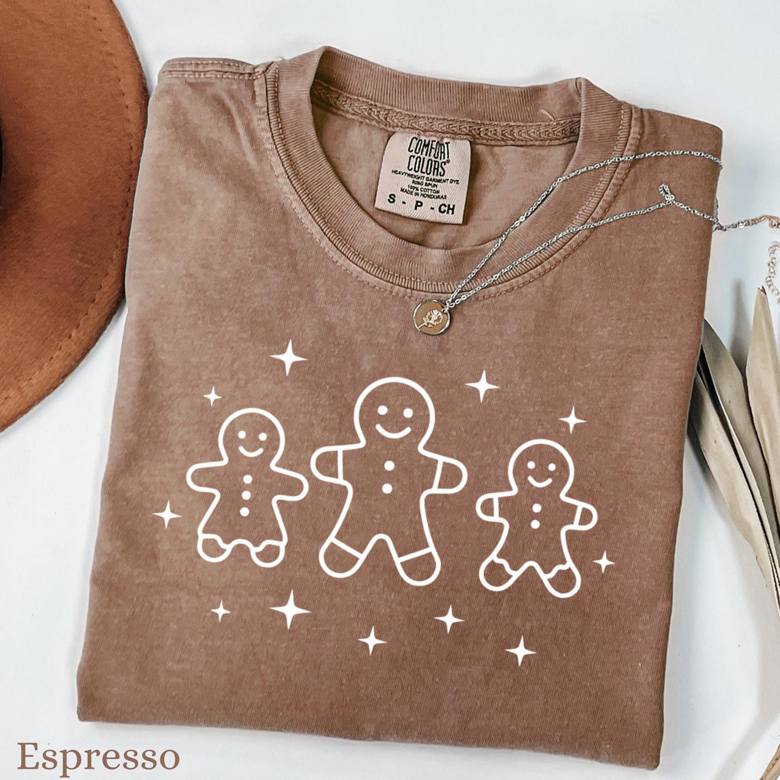 Gingerbread Shirt Cute Christmas Shirt Gingerbread Man Tshirt Women ...