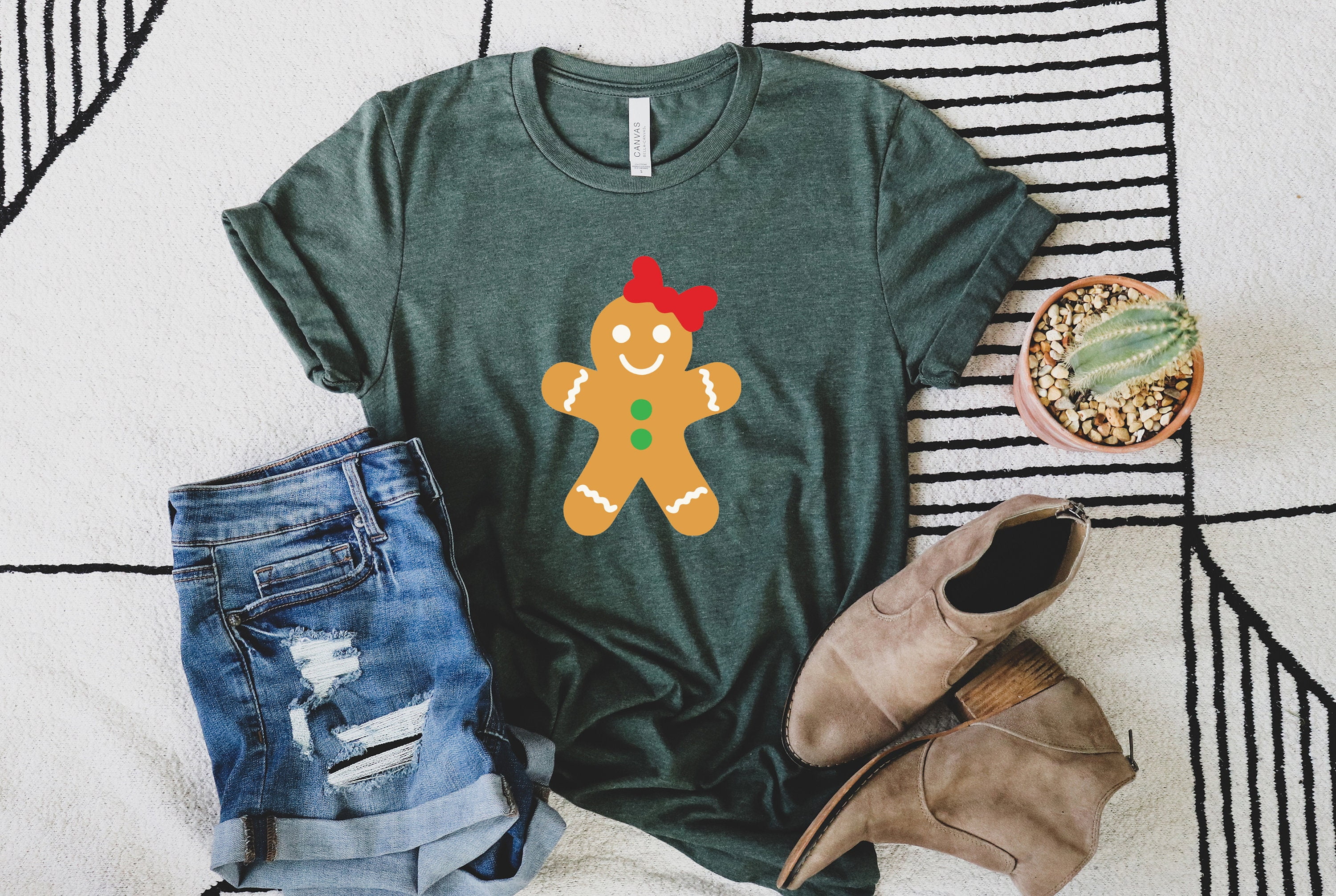 Gingerbread Shirt, Shirt, Family Shirt, Family, Cute Tees - Walmart.com
