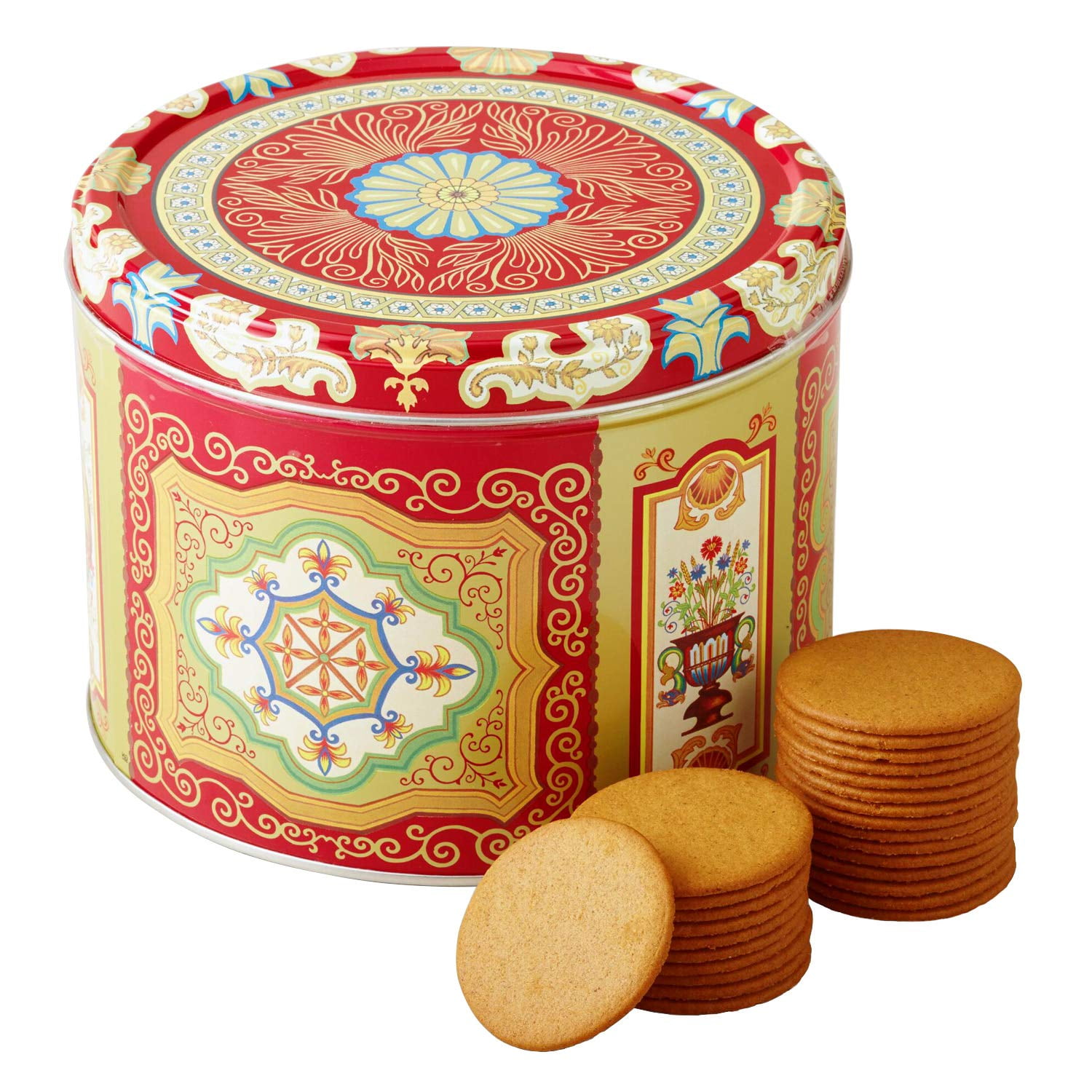 Gingerbread Snaps Cookie Tin, Finest Ginger Snaps Original Flavor ...