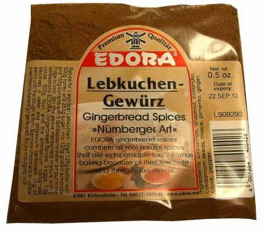 Gingerbread Spices, Nurnberger Art (Edora) 0.5oz - Walmart.com