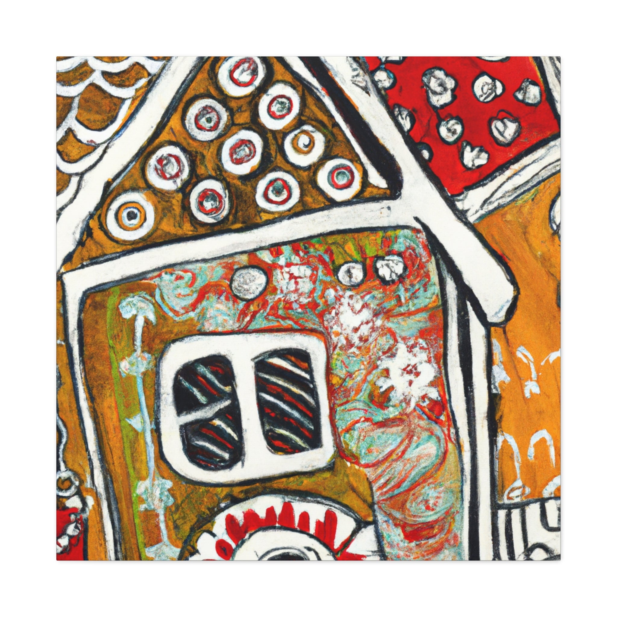 "Gingerbread Splendor" - Canvas - Walmart.com