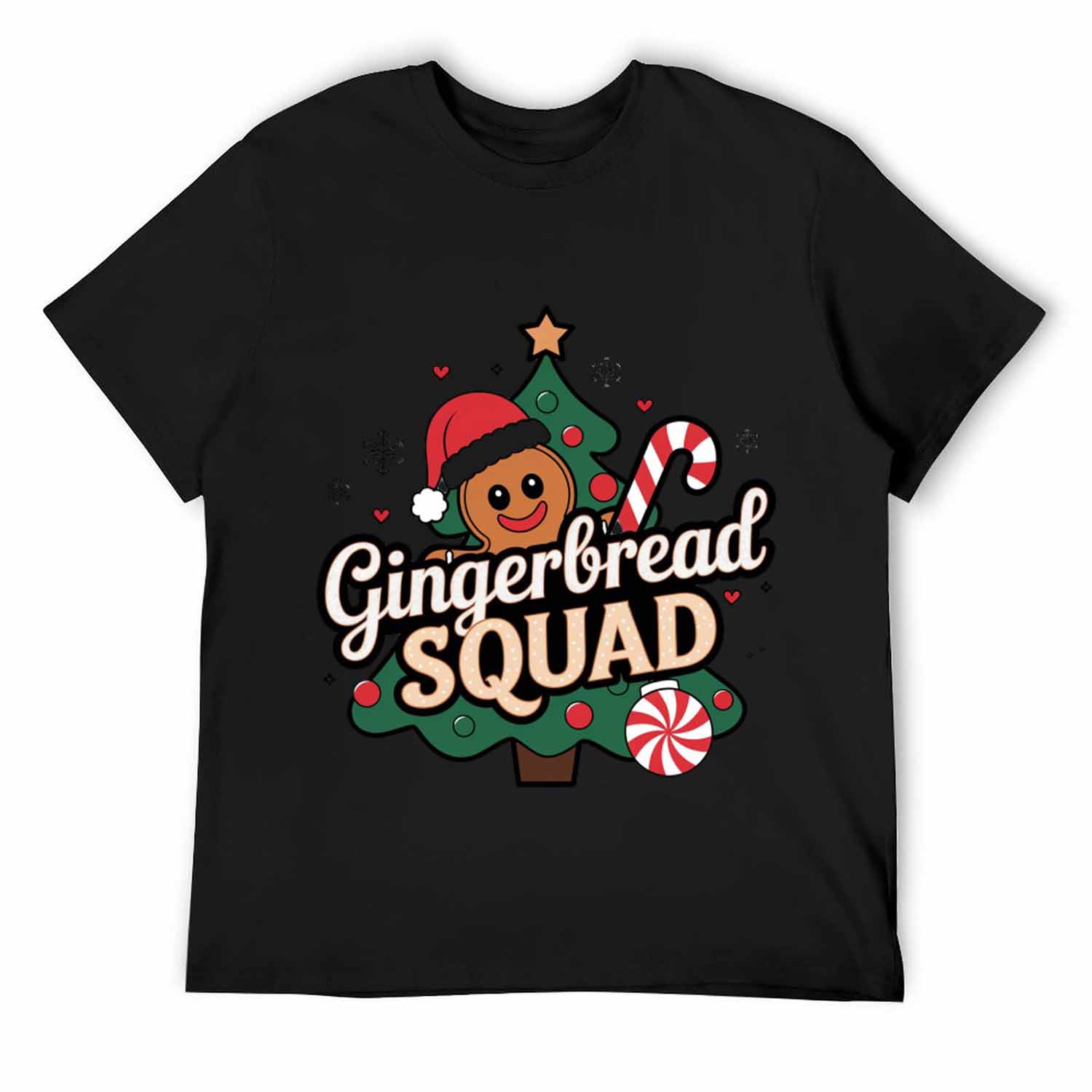 Gingerbread Squad Lovers Fun Teacher Tgif T-Shirt - Walmart.com