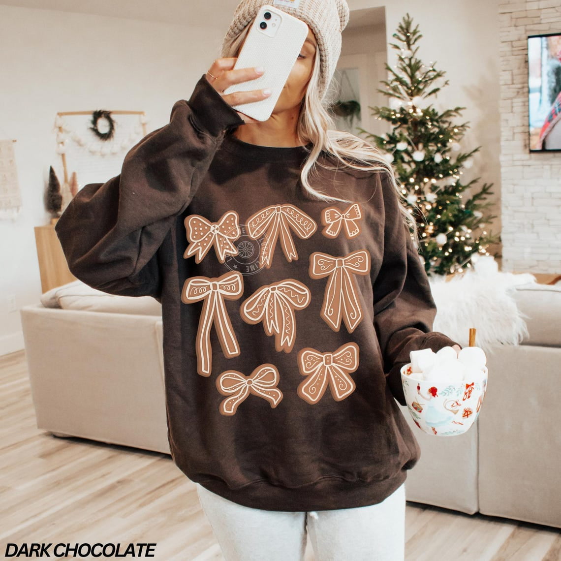 Gingerbread Sweatshirt, Gingerbread Cookies Shirt, Festive Sweater ...