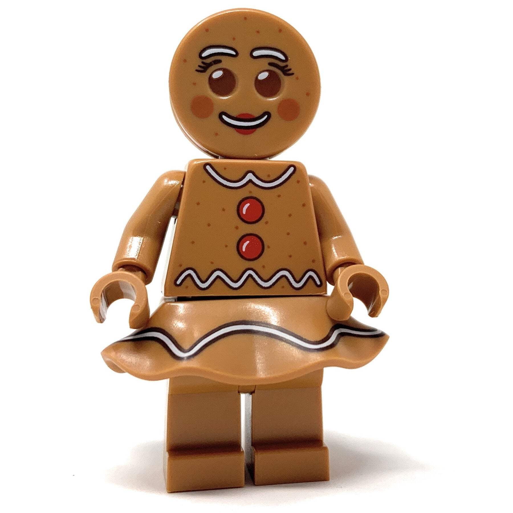 Gingerbread Woman - LEGO Winter Village Minifigure (2019) - Walmart.com