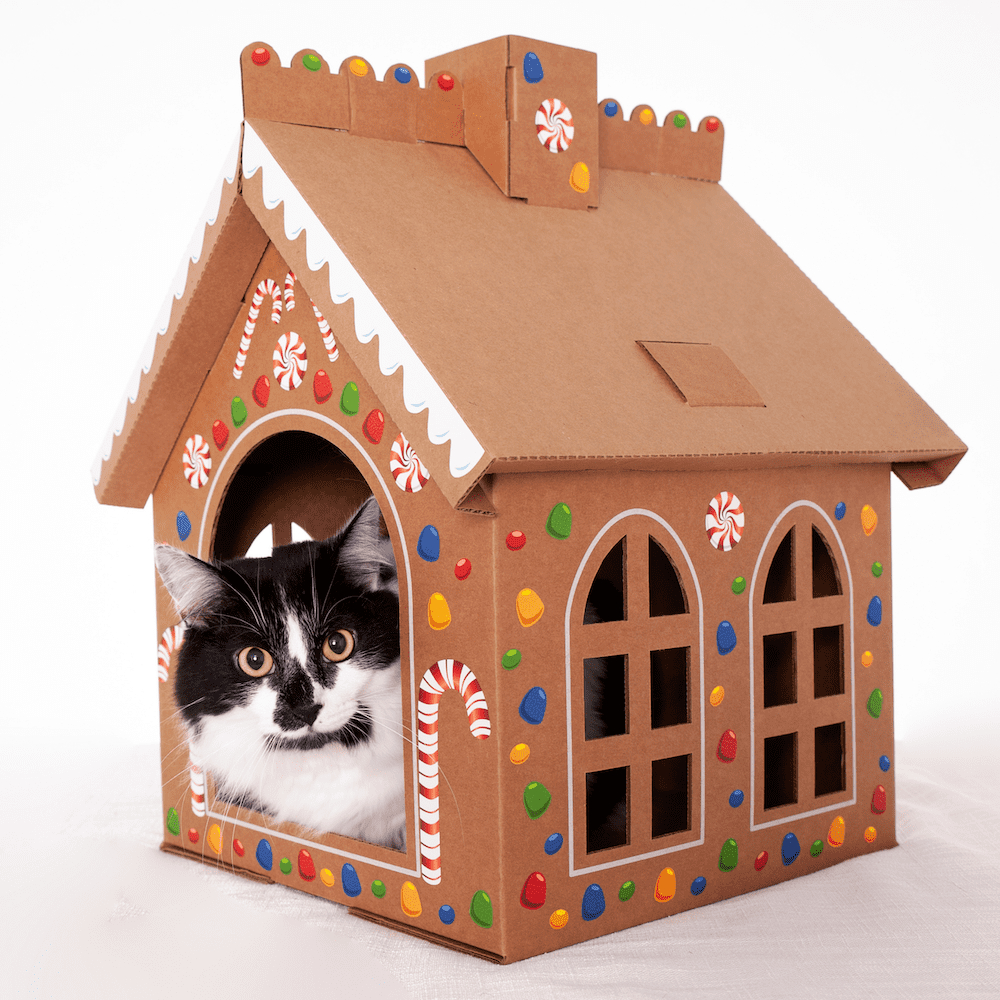 Gingerloaf House with Scratcher - Christmas Gingerbread Holiday ...