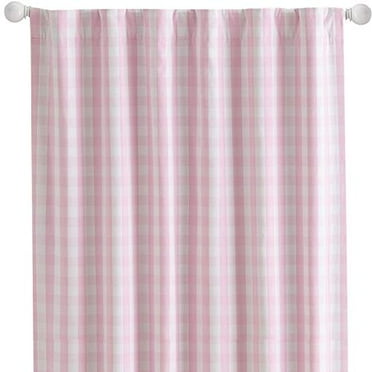 Checkered Panel Drape GINGHAM Buffalo POLYESTER PICNIC CHECKER Window ...