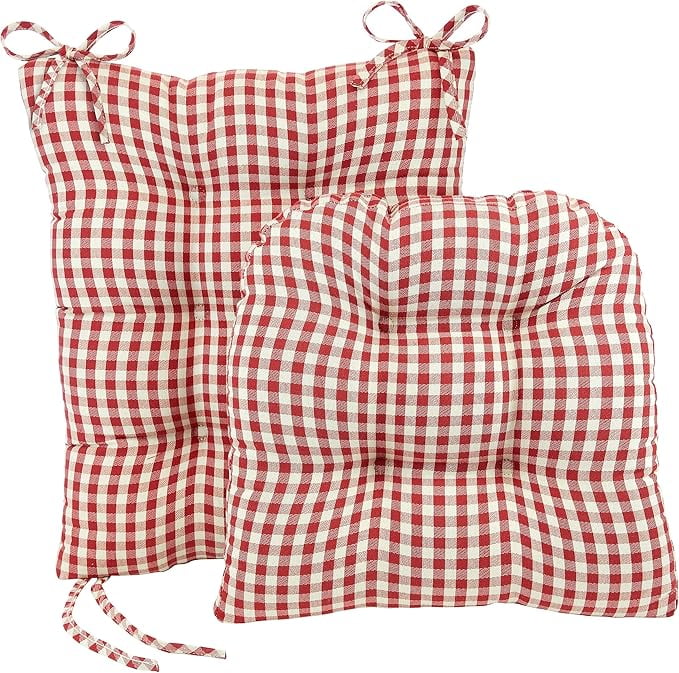 Klear Vu The Gripper Non-Slip Rocking Chair Cushion Thick, includes ...