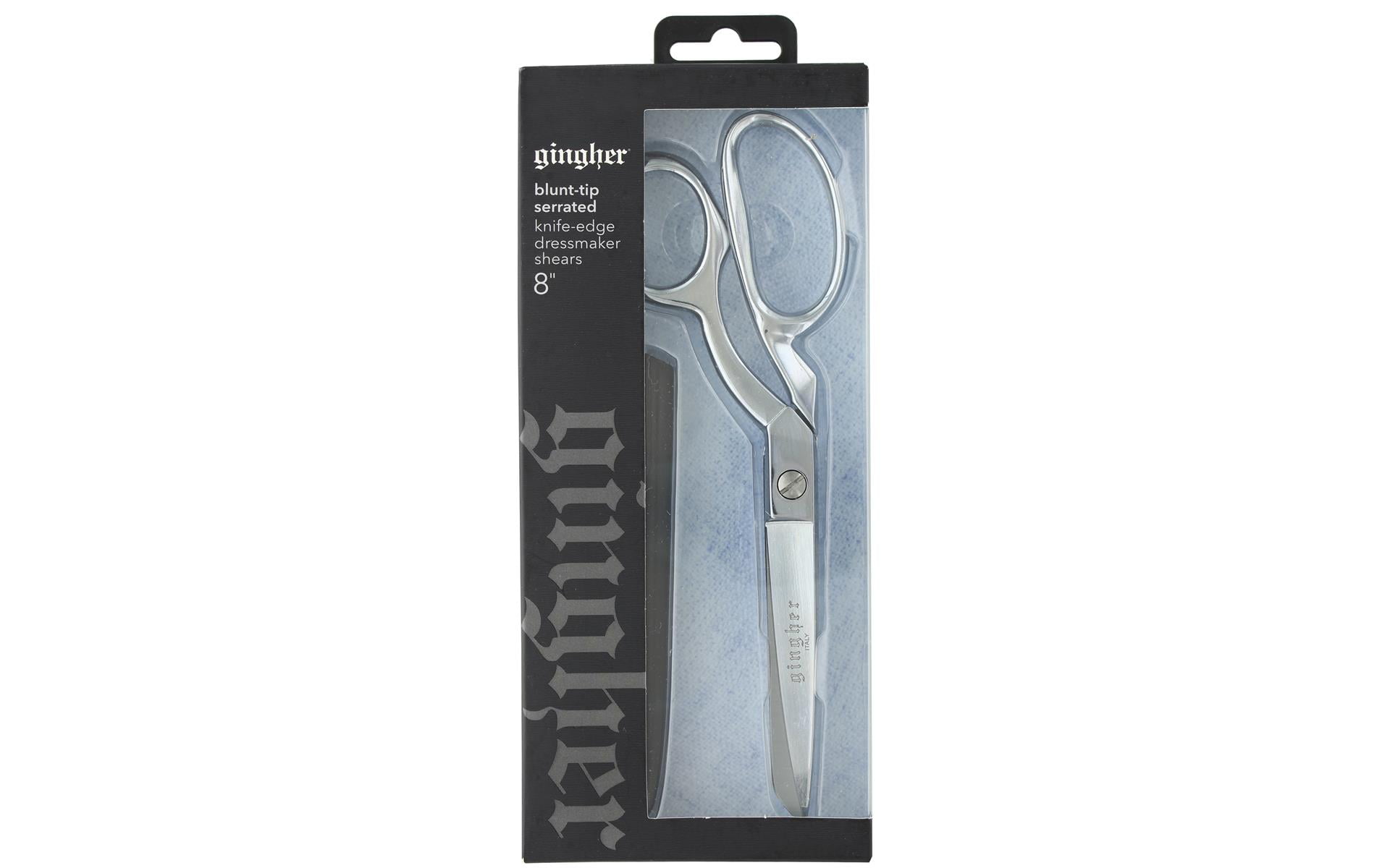 Gingher 8" Knife Edge Dress Maker Shear Serrated - Walmart.com