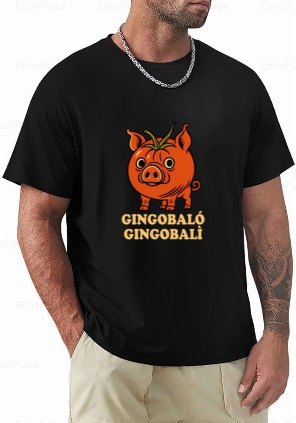 Gingobalo Gingobali Italian Brainrot Tomato Pig of Destiny Unisex T ...
