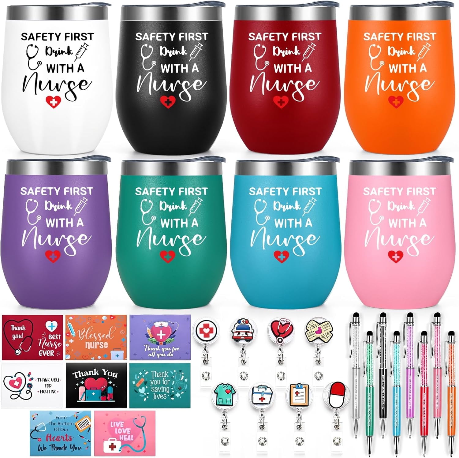 Gingprous 32 Pcs Nurses Week Gifts Bulk for Women Men, Gifts for Nurses ...