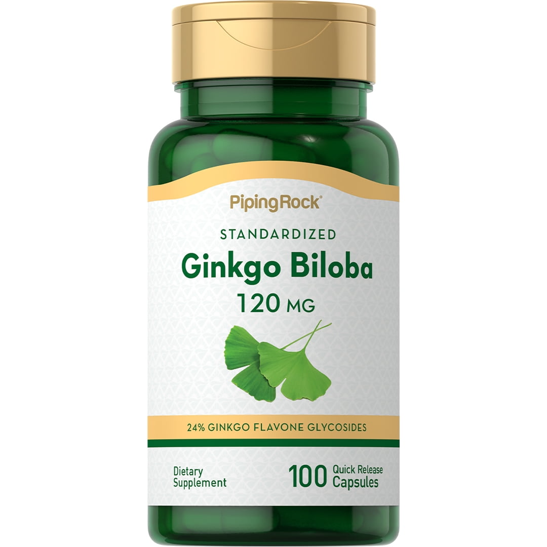 Ginkgo Biloba 120mg | 100 Capsule | Supplement for men and women | by ...