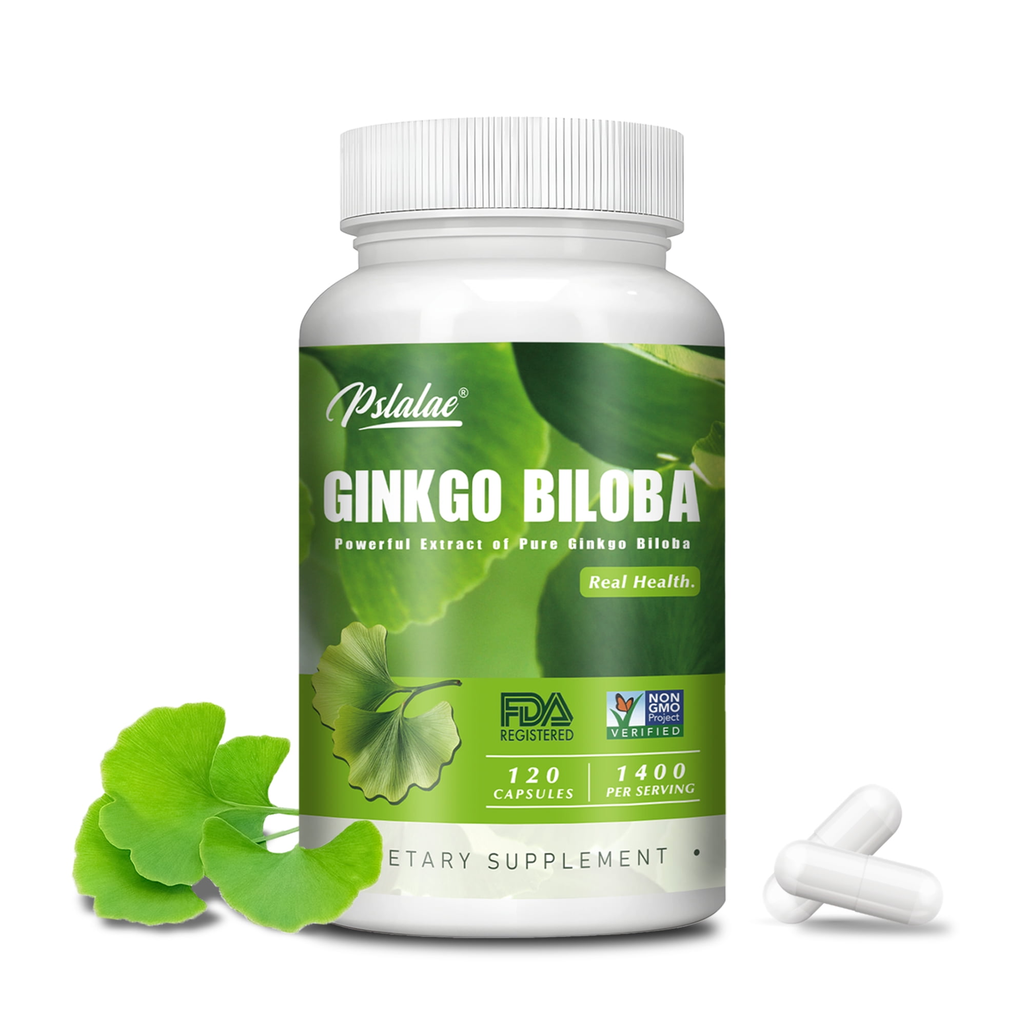 Ginkgo Biloba 1400mg - Maintain Brain Function, Support Memory and ...