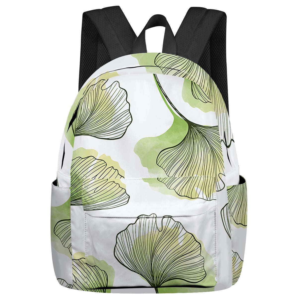 Ginkgo Leaf Line And Shadow Large Capacity Backpack Men Laptop Bags ...