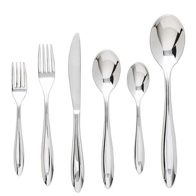 Ginkgo Select Stainless Collection Fontur 42 Piece Service For 8 ...