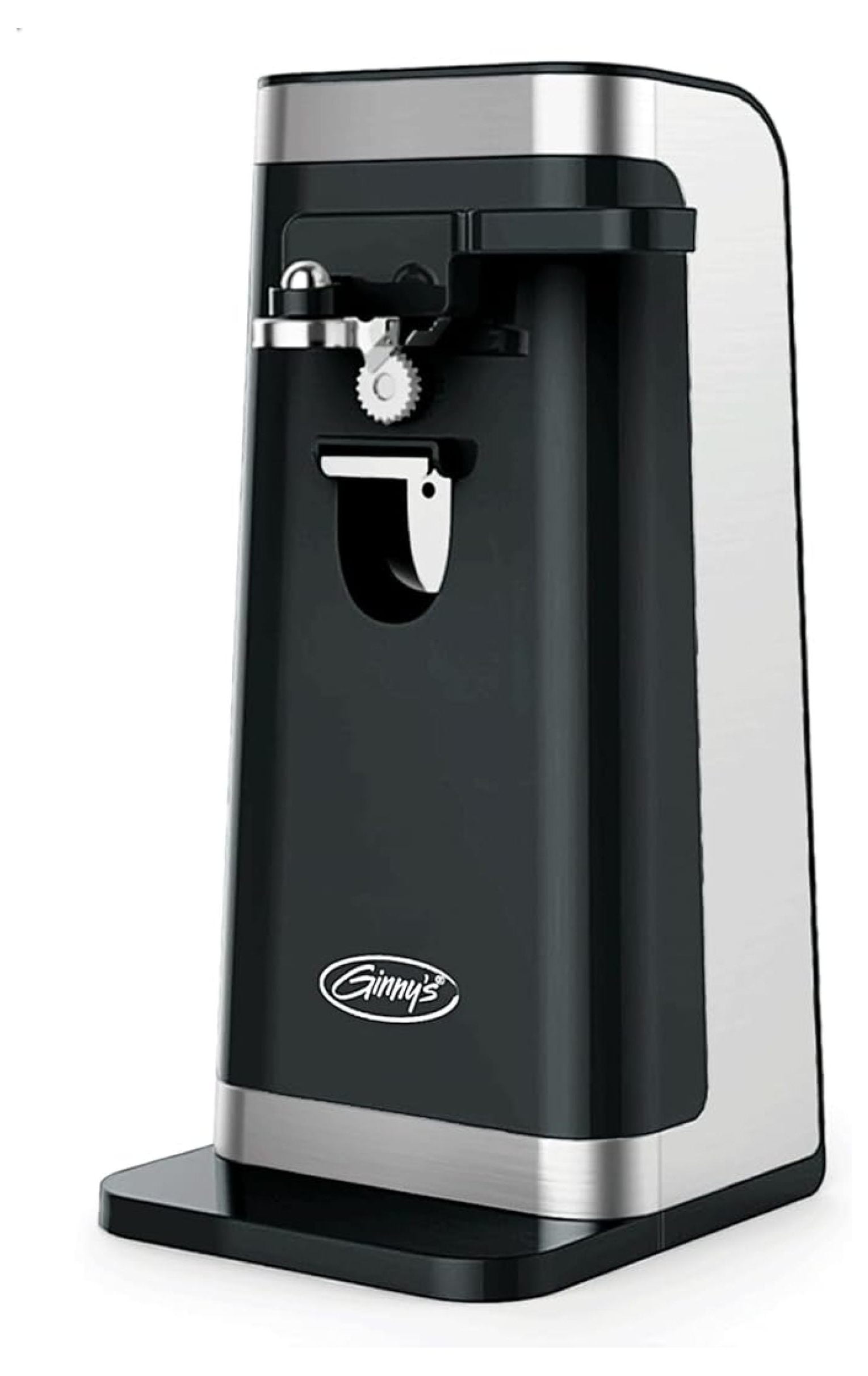 Ginny's 50W Electric Can Opener with Stainless Steel Blade and Knife ...